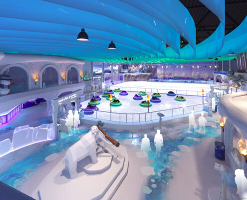 Go Planet Refurbishment Snow - Themed Entertainment Design