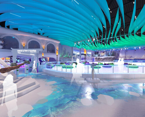 Go Planet Refurbishment Snow - Themed Entertainment Design