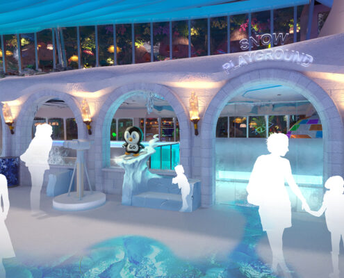 Go Planet Refurbishment Snow - Themed Entertainment Design